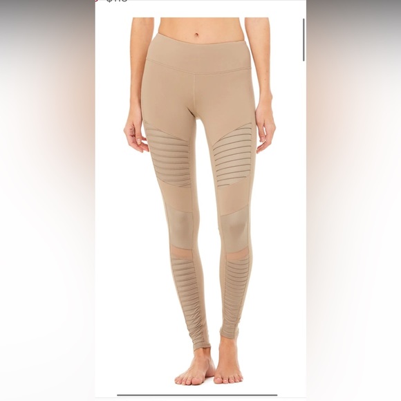 ALO Yoga | Pants & Jumpsuits | Alo Moto Legging In Gravel | Poshmark
